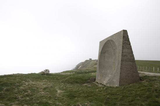 Abbotts Cliff Sound Mirror | dark places